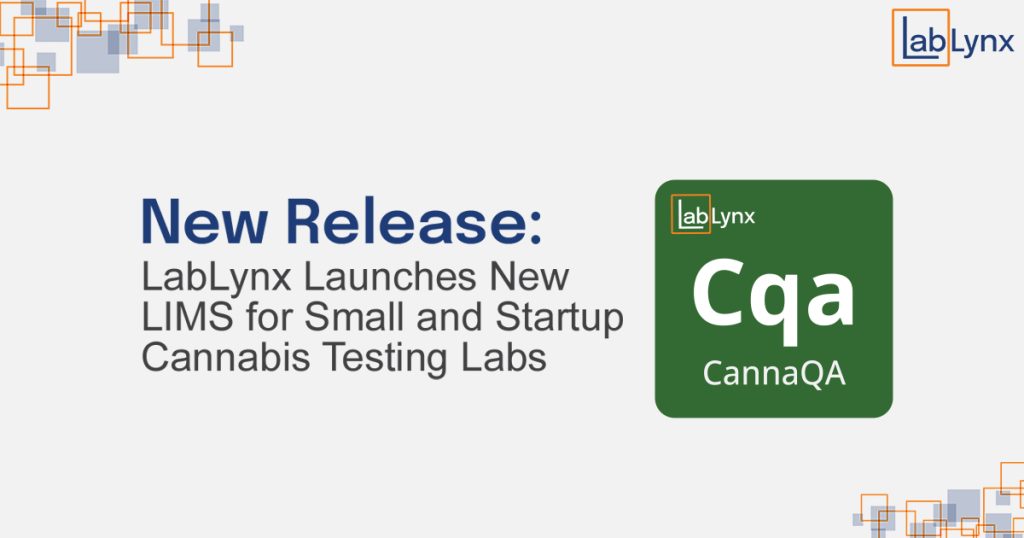 LabLynx launches new LIMS for small and startup cannabis testing ...